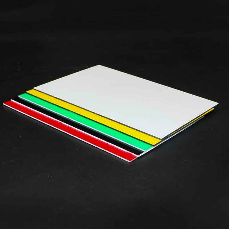 High Quality ABS Double Color Plastic Sheets for Advertising