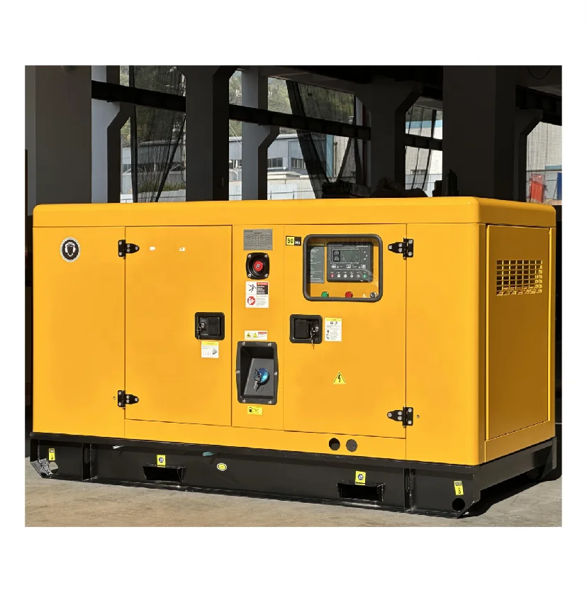 NPC Ricardo 30kVA 40kVA 50kVA 60kVA Silent Canopy Diesel Generator Set Single Phase with 240V ...