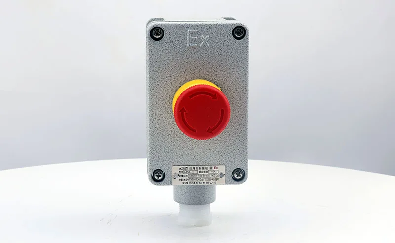 Explosion Proof Emergency Stop Push Button - IP66 Rated