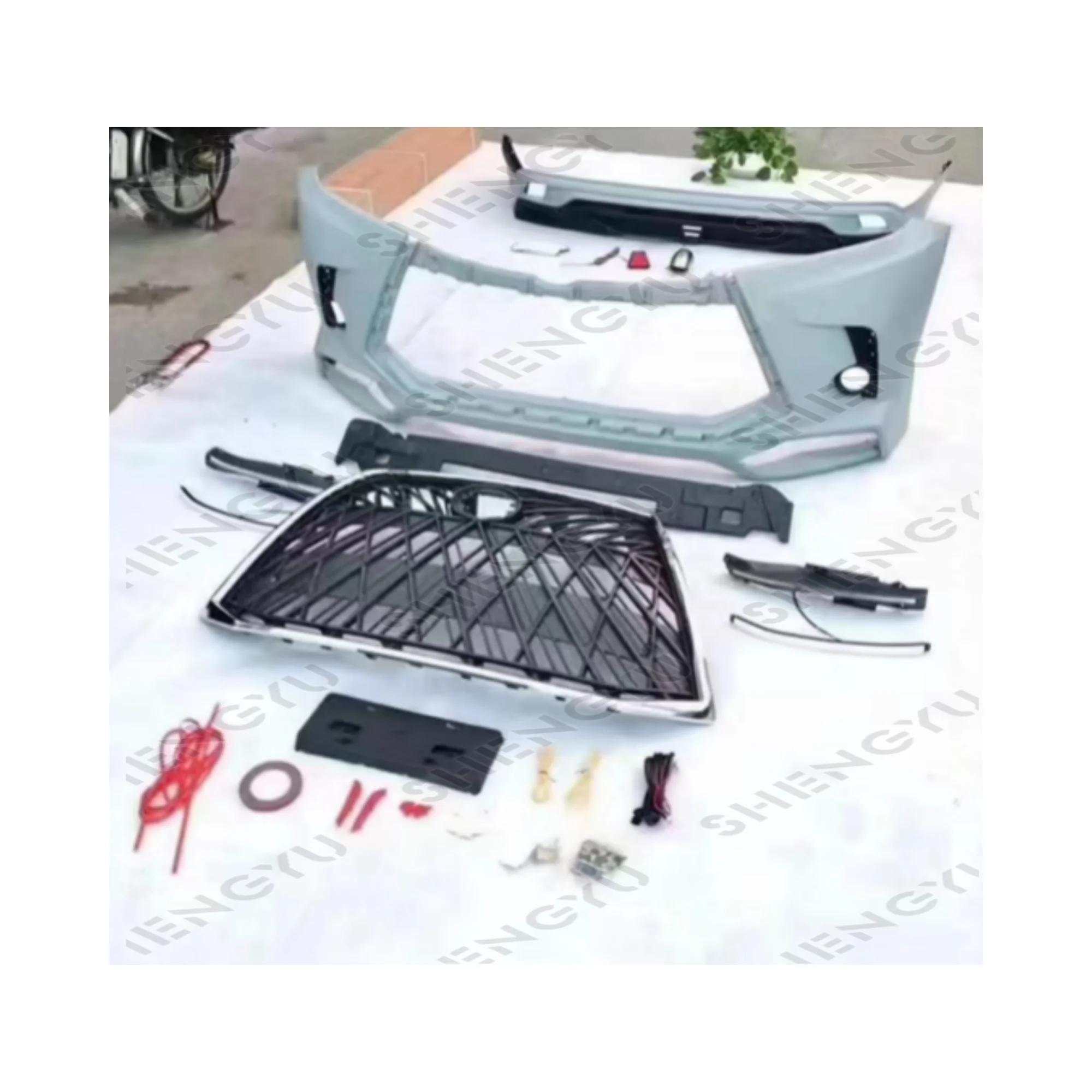 Car Body System Upgrade for highlander 2015-2019 Modified to for lexus ...