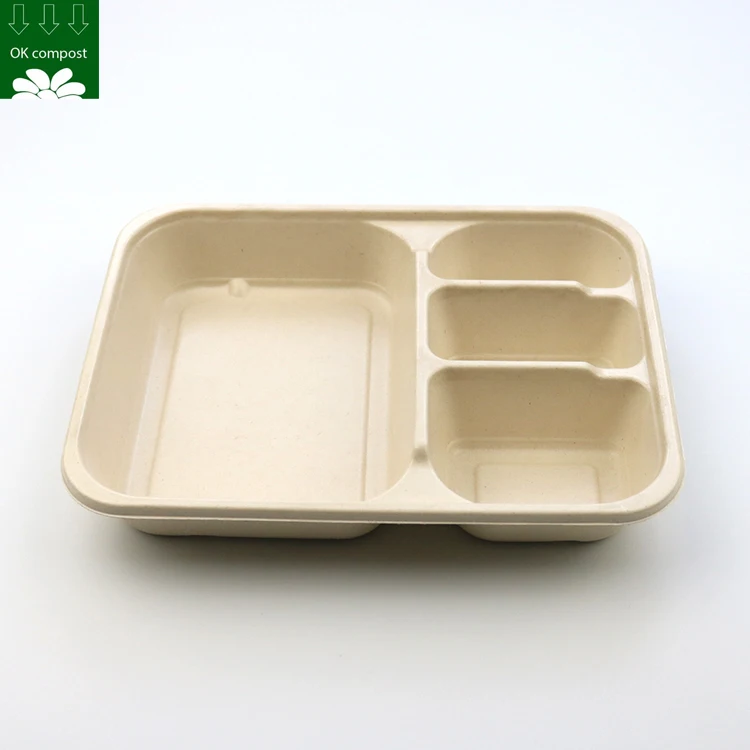 Custom Biodegradable Eco-friendly Sugarcane Sugar Cane Bagasse Pulp 4 ...