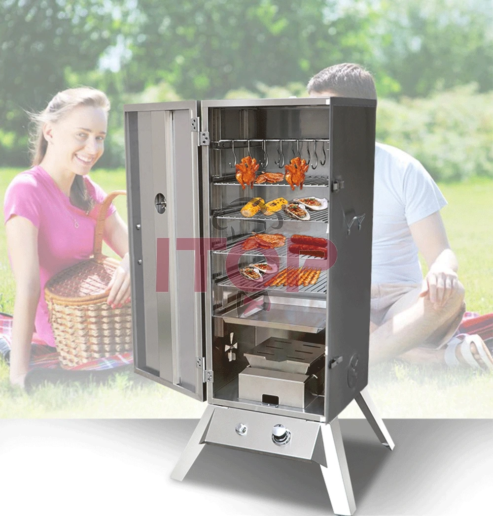 Commercial Smoker Bbq Food Smoker Mini Meat Smoked Machine Fish Smoking ...