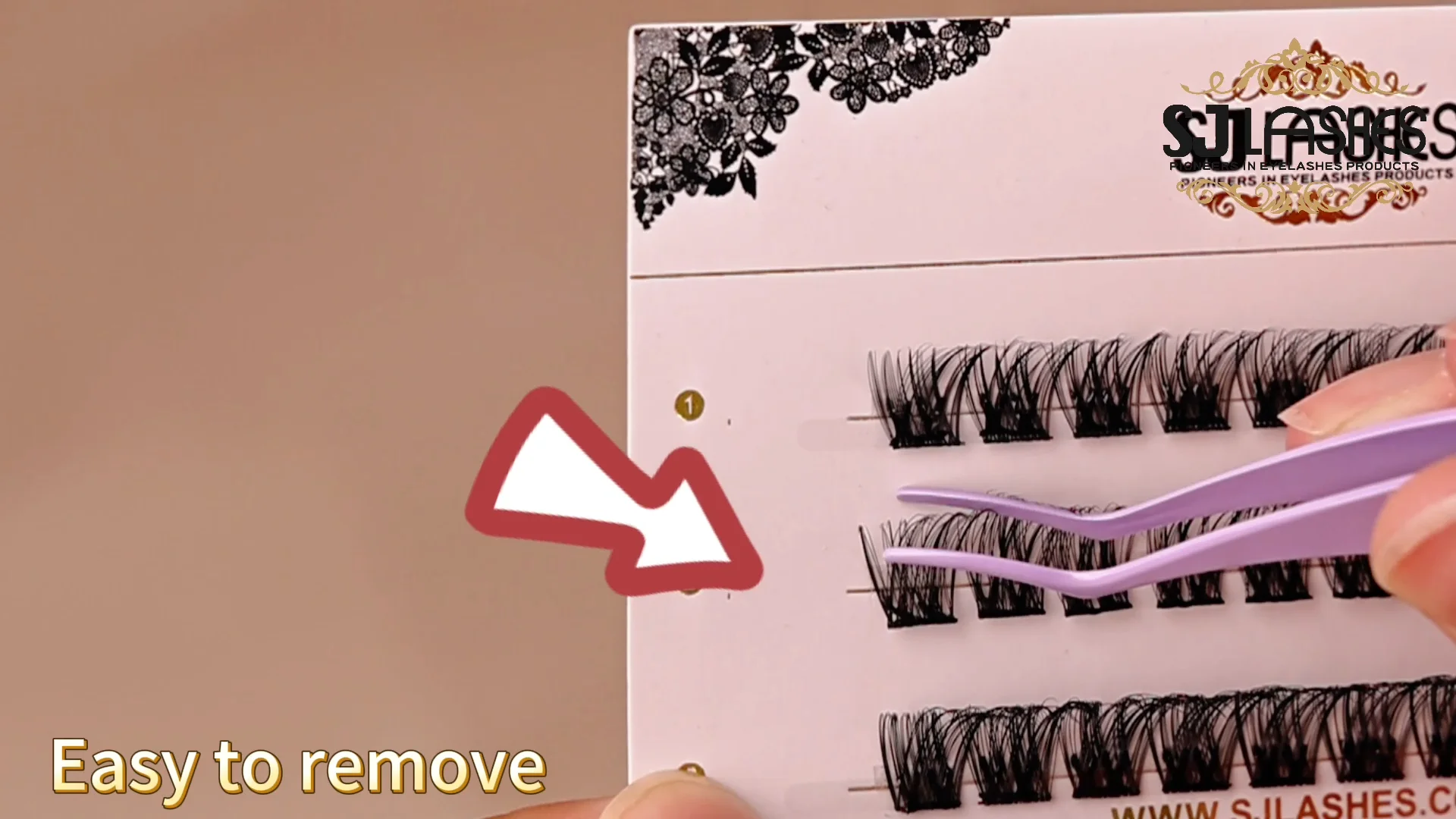 Eyelash New Arrival Pre-bond Technology Long Lasting Press On Lashes ...