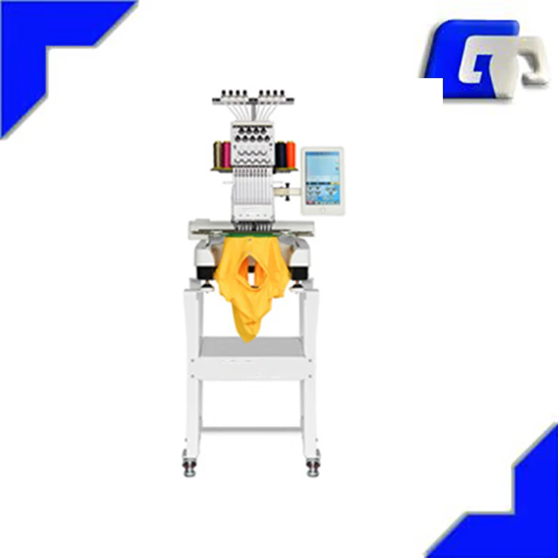 Small Automatic Computer Controlled Industrial Embroidery Machine