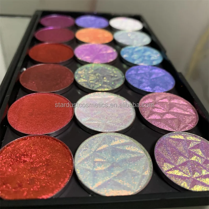 Rainbow Chameleon Effect Eyeshadow Color Shifting Pigment Powder Single ...