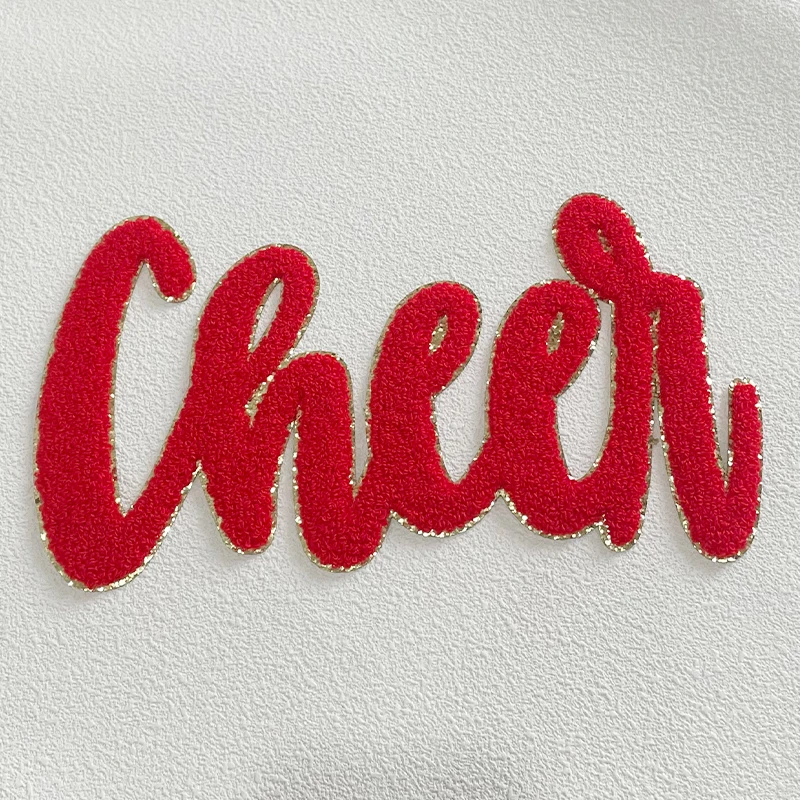Wholesale Chenille Cheer Patches - Colorful & Fashionable