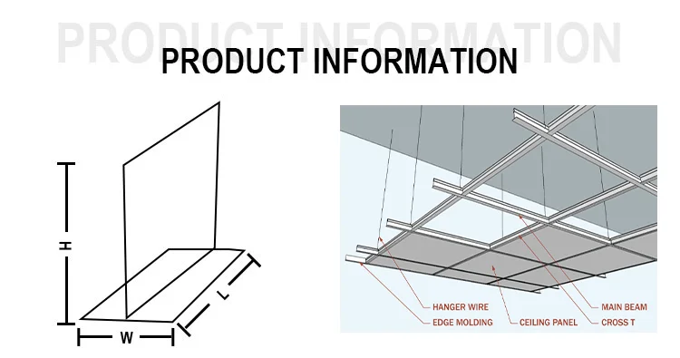 Galvanized Steel Ceiling T Grid - Durable & Modern