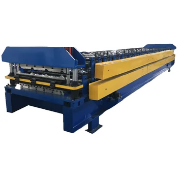 Roofing Sheet Wall Panel Double Layer Roll Forming Machine Ibr ...