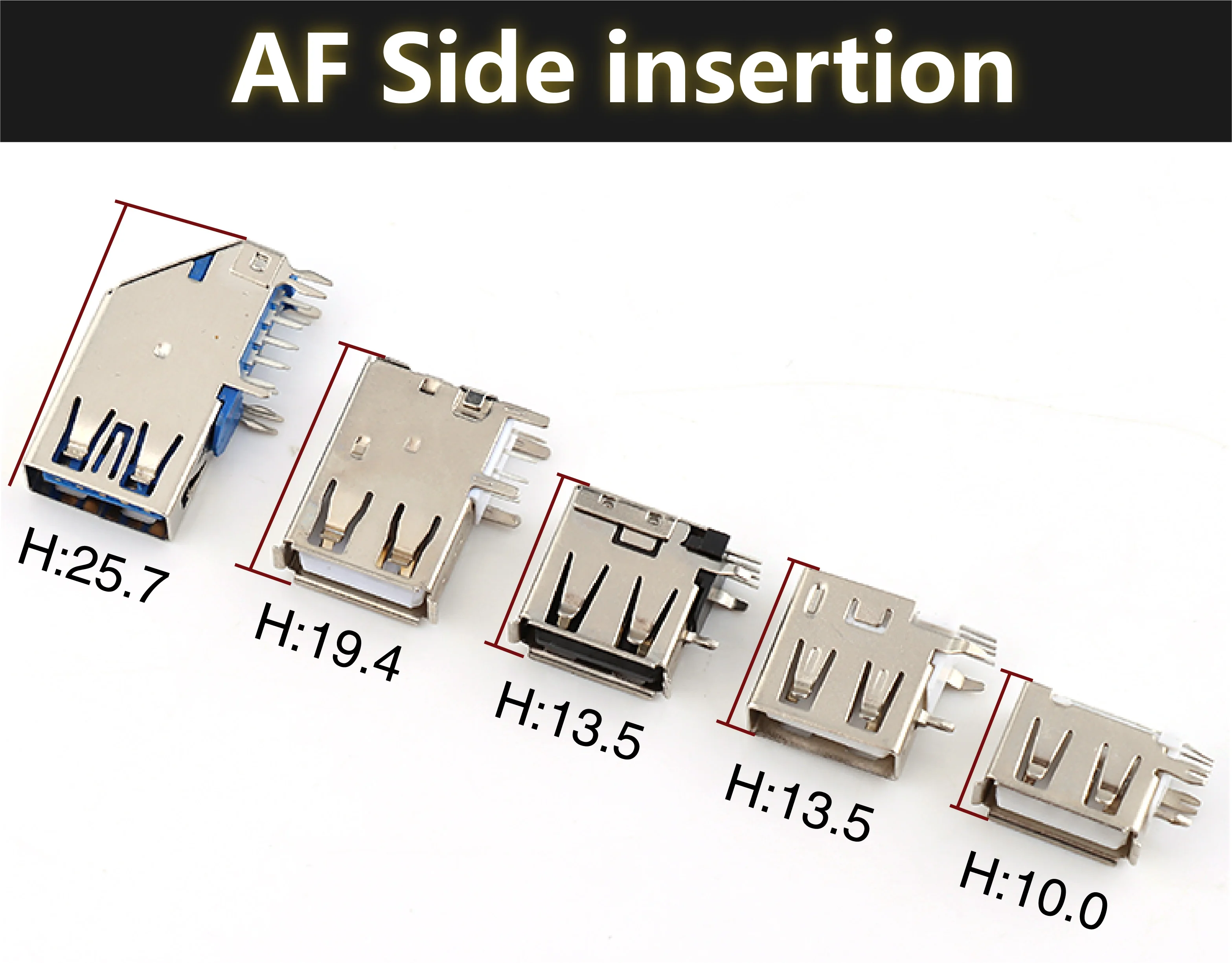 USB A male connector short body Welding type-a male connector| Alibaba.com