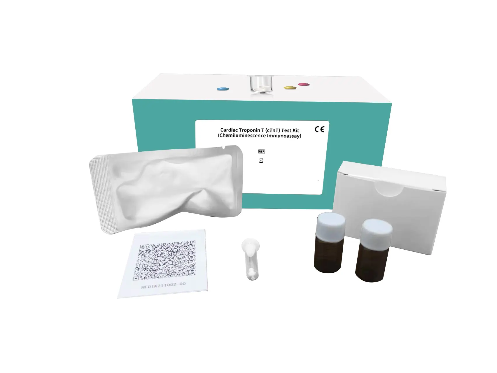 Cardiac Troponin T(ctnt) Test Kit (chemiluminescence Immunosssay) - Buy ...