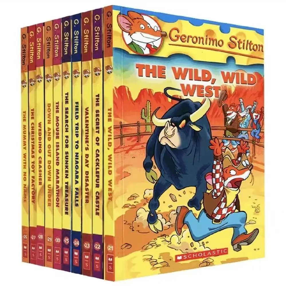 Geronimo Stilton Series - 1-80 Volumes of Fun & Adventure