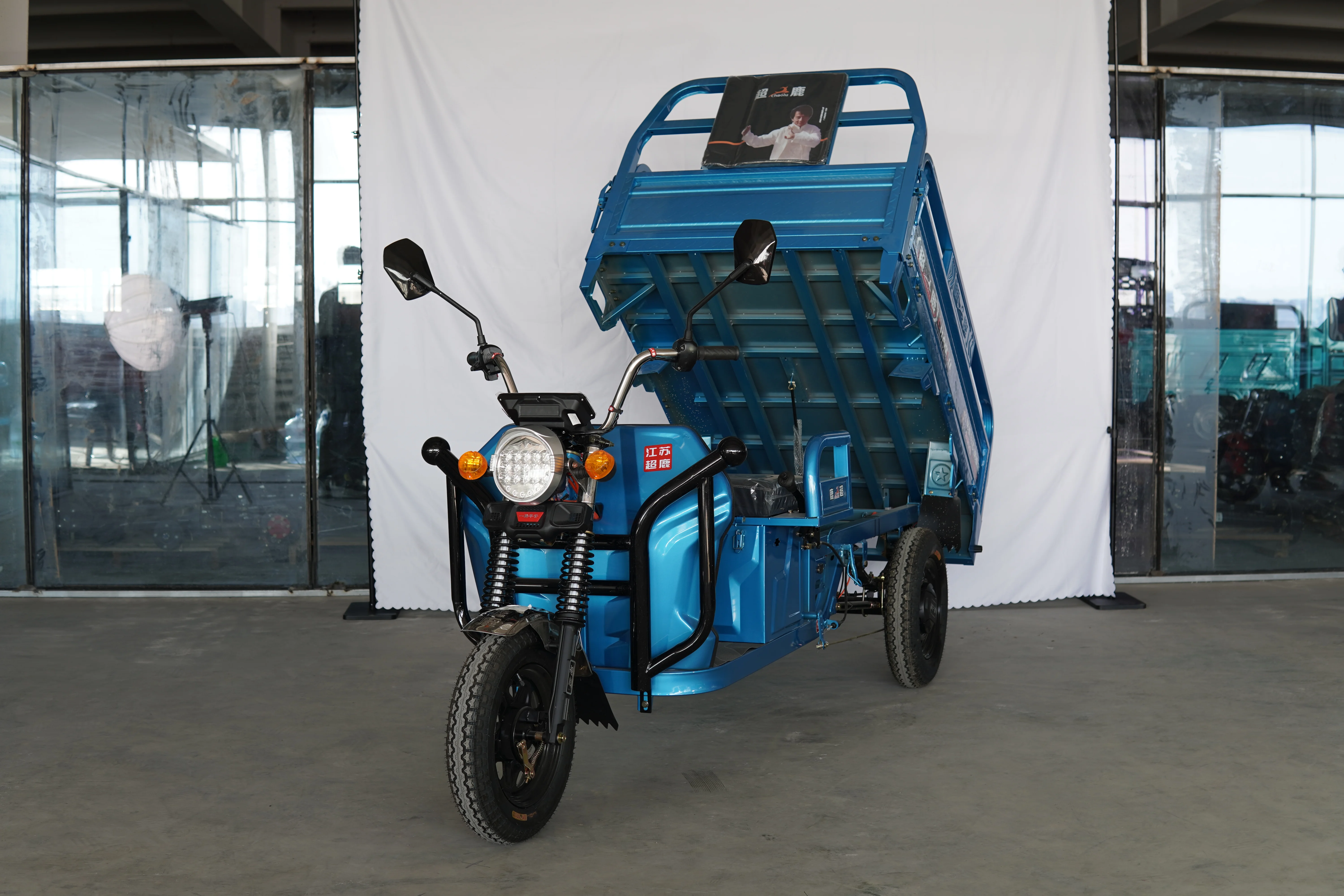 Adult Three-Wheeled Electric Tricycles - Open Body, 400kg Payload