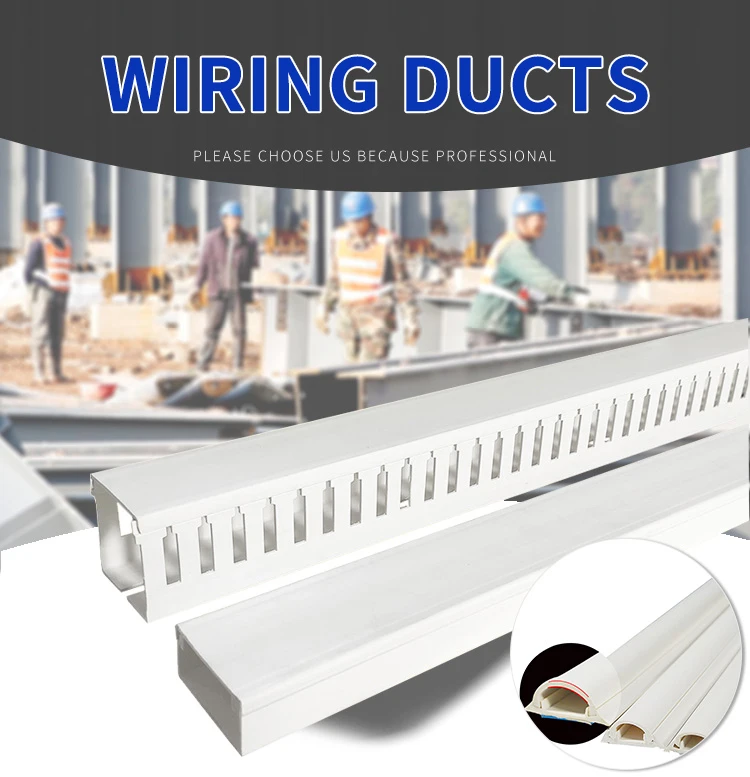 Supplier Customized Low Price Cable Tray Fire Resistant Pvc Trunking ...