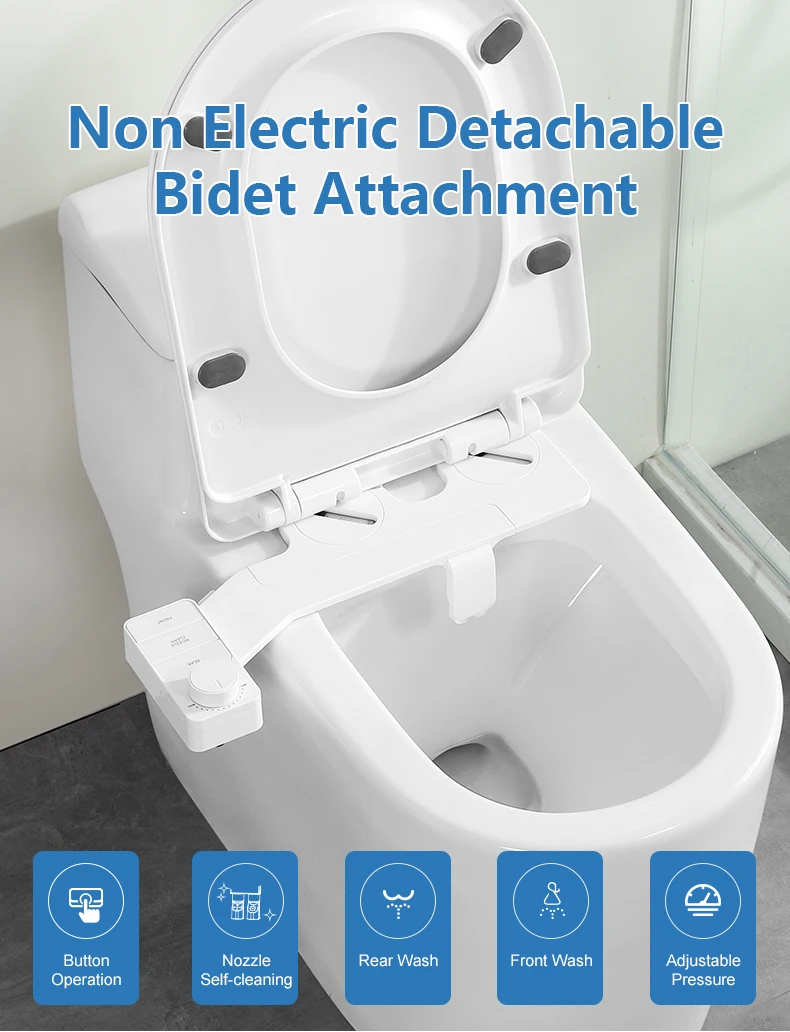 New Design Removable Detachable Toilet Bidet Sprayer Good Price Rear ...
