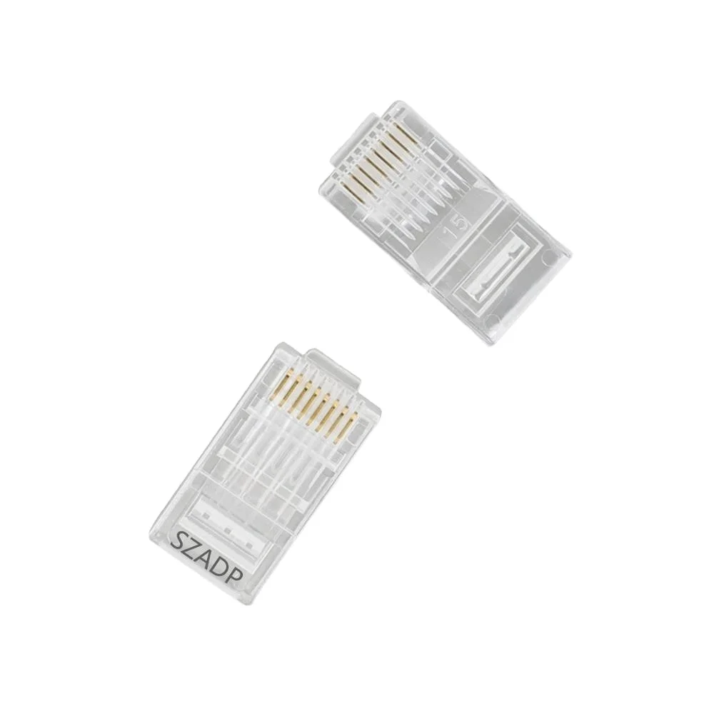 Shielded Rj45 Connector for Cat6, Cat6a, Cat7 Rj45 Pass Through ...