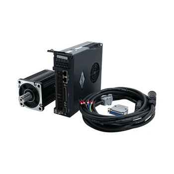 Hltnc 750w 3a 220v 2.4n 3000rpm Ac Servo Motor 90st-m02430+a1-svd-15a ...