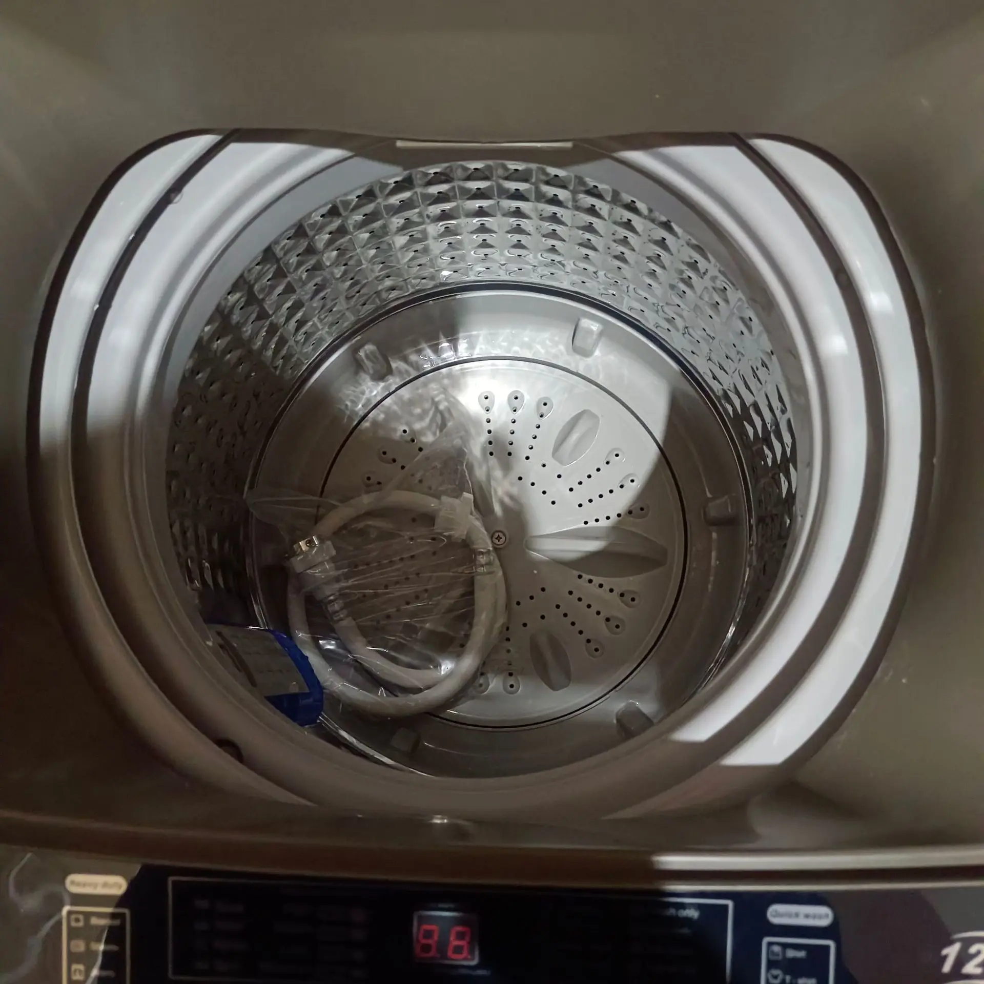 Full English Pulsator Drum Washing Machine 12KG Fully Automatic Single ...