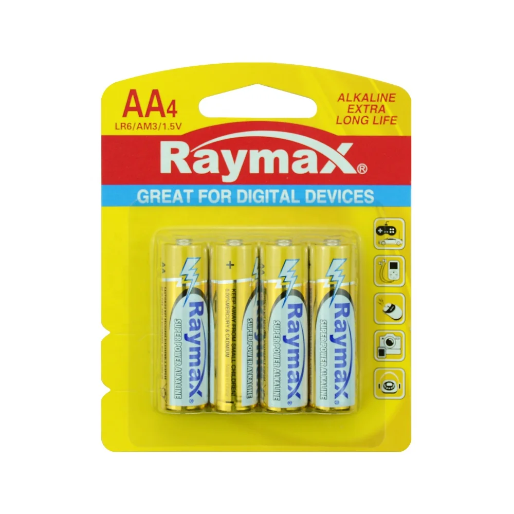 Raymax AA Alkaline Batteries - Reliable Power Solutions