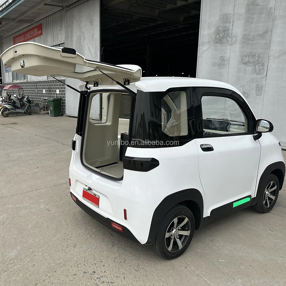 Four Seater Electric Car - 150km Range, Compact Adult Electric Vehicle ...