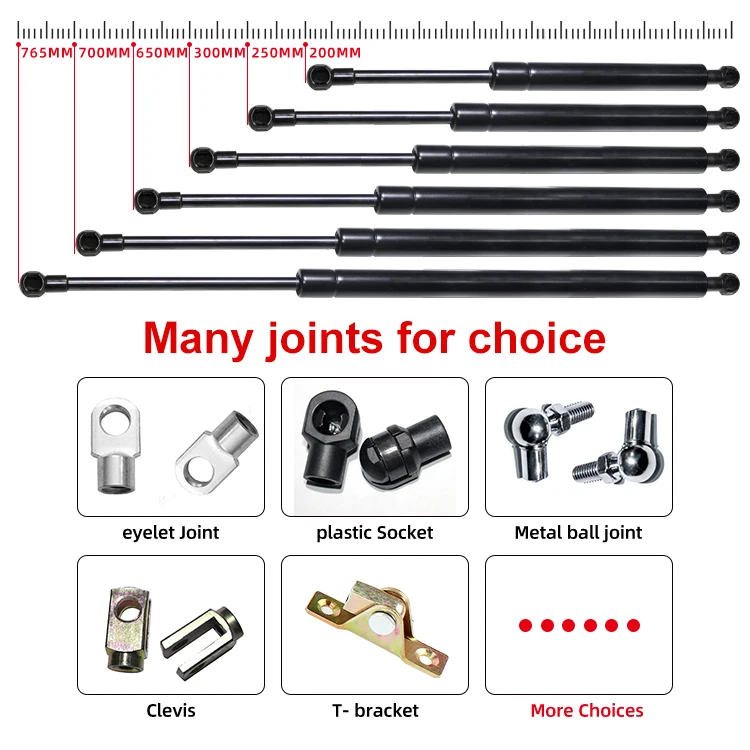 600N Sofa Adjustable Lockable Gas Strut Traction Gas Spring 550N ...