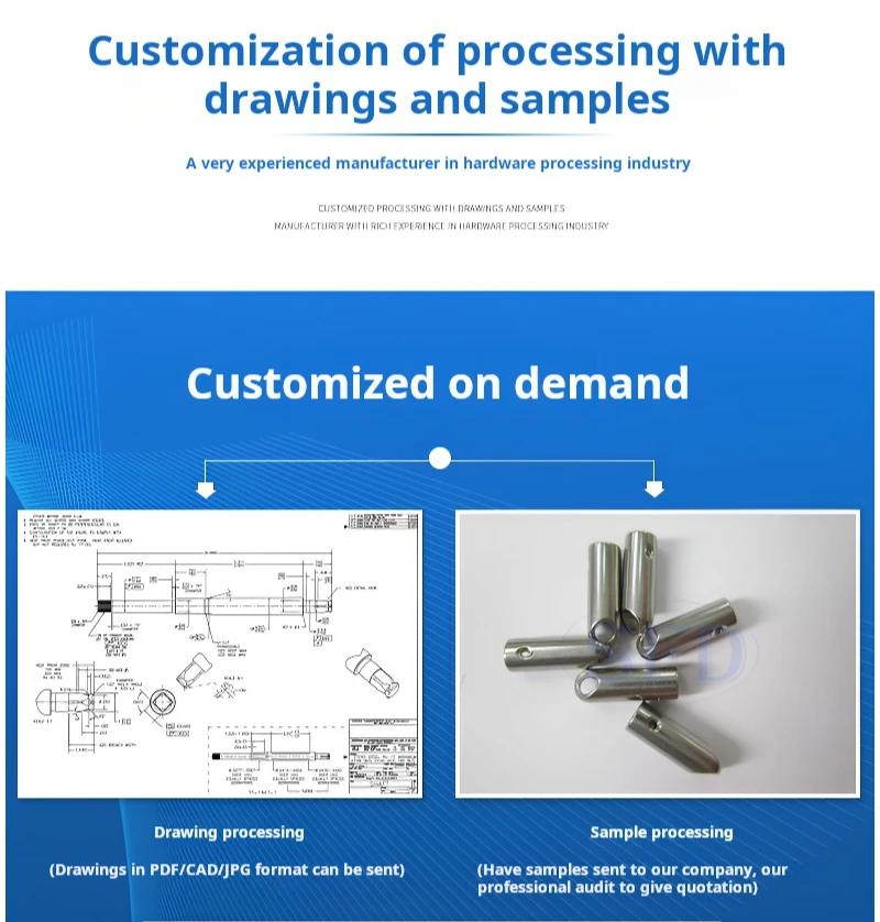 Small Brass Hardware Non-standard Metal Parts Stainless Steel With Cnc ...