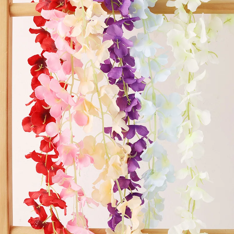 Yopin-1874 Wholesale 2.1m Wedding Artificial Silk Hydrangea Flower ...