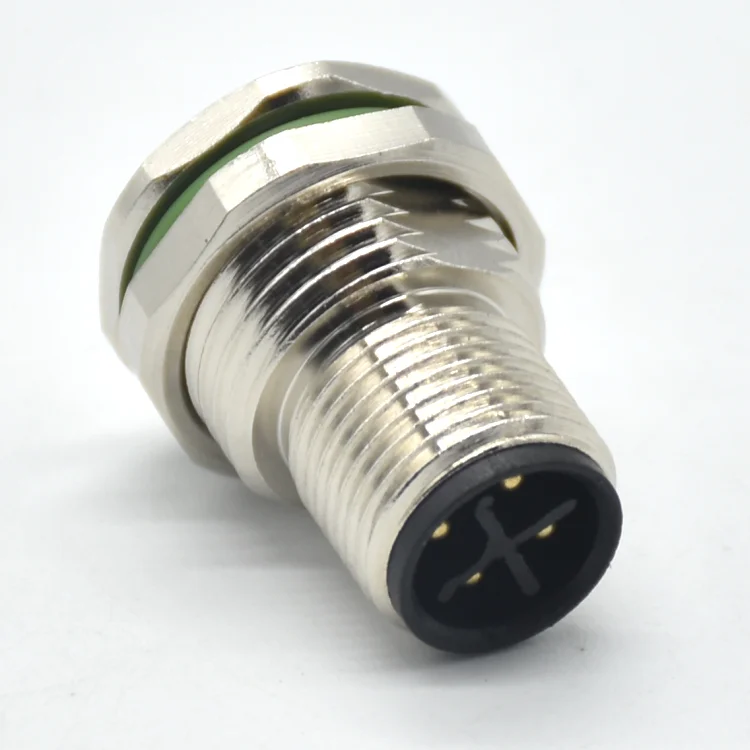 Connector Supplier Connector M12 4 Pinp67 S Coded Malefront Fastened ...