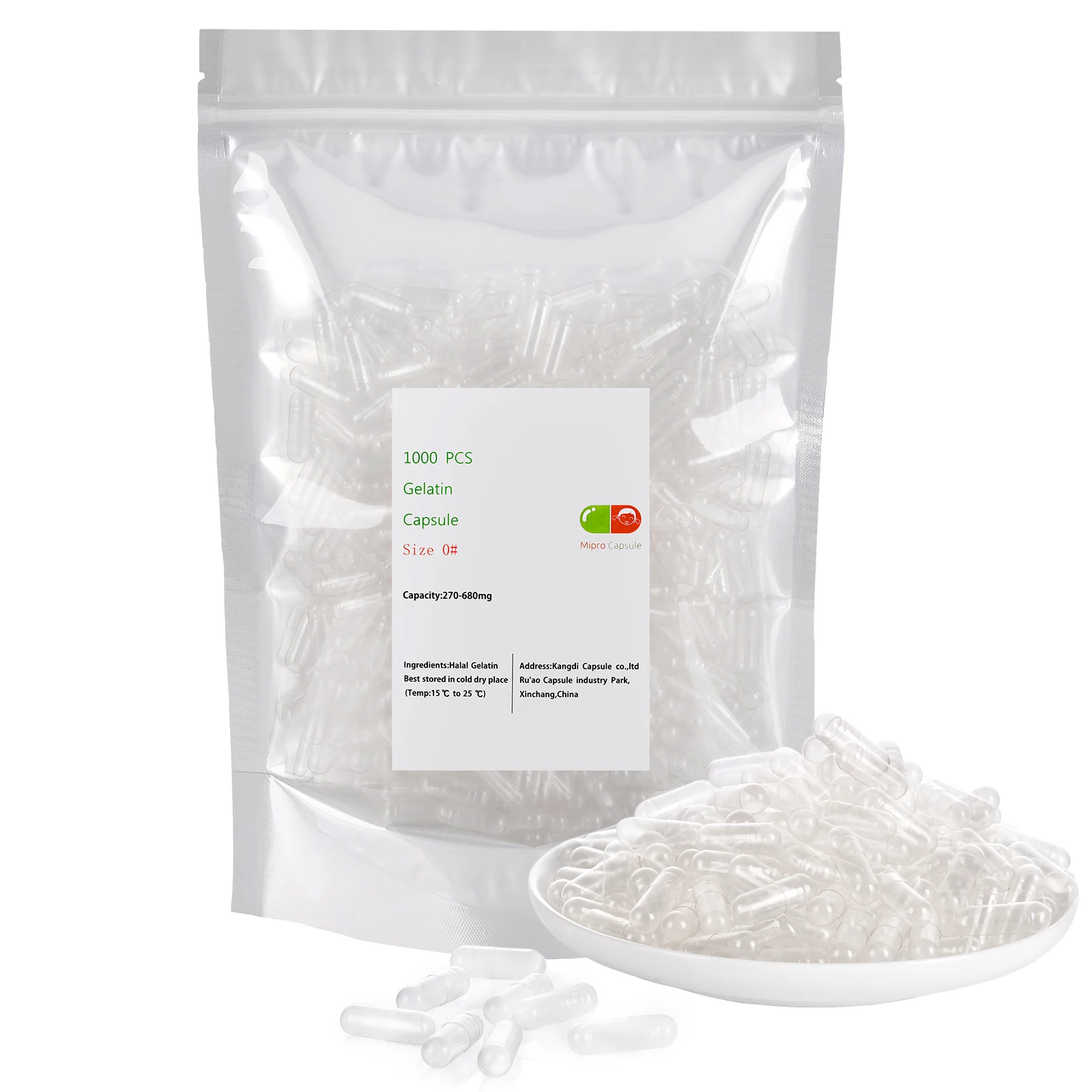 Low MOQ Halal DMF COA Certificated Pharma Grade Transparent/White ...