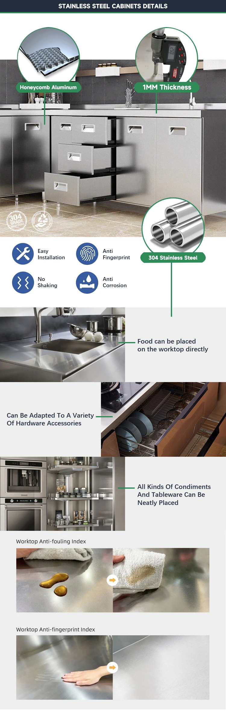 Whole House Design Modular Kitchen Island Cabinets Custom Cabinet Home ...