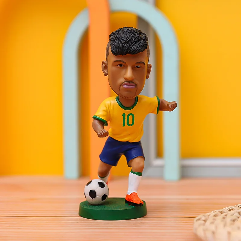 Promotional Gift Custom Football Player Figurine Resin 3d Footballer ...