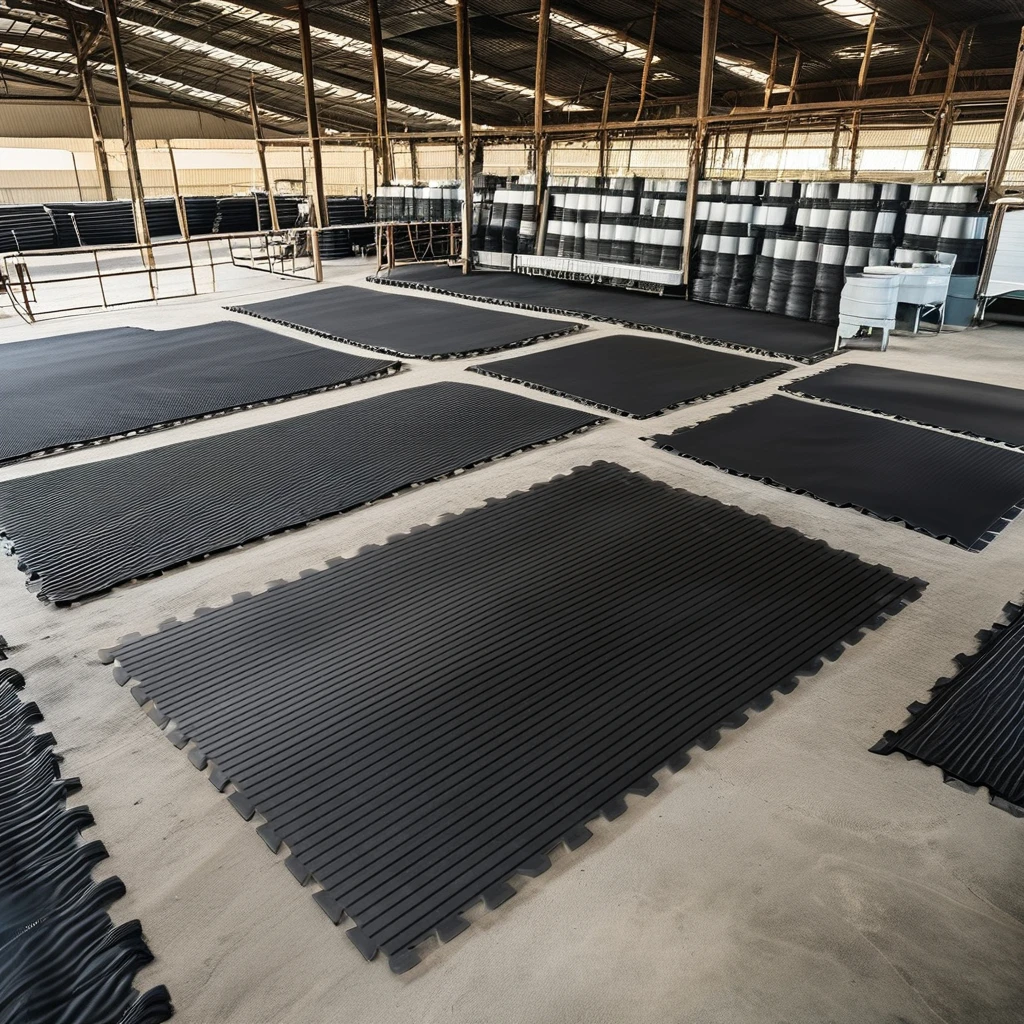 4 x 6 17mm Thick Cow Mat Rubber Sheets for Cows Versatile Cow Stall ...