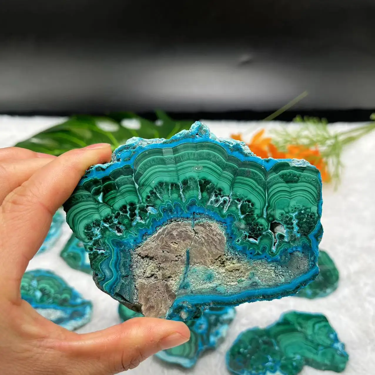 Bulk Wholesale Natural Green Malachite Slab - Healing Stone