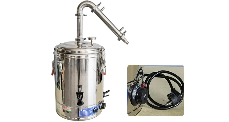 25l Electric Alcohol Distiller For Vodka & Brandy Production - Oem