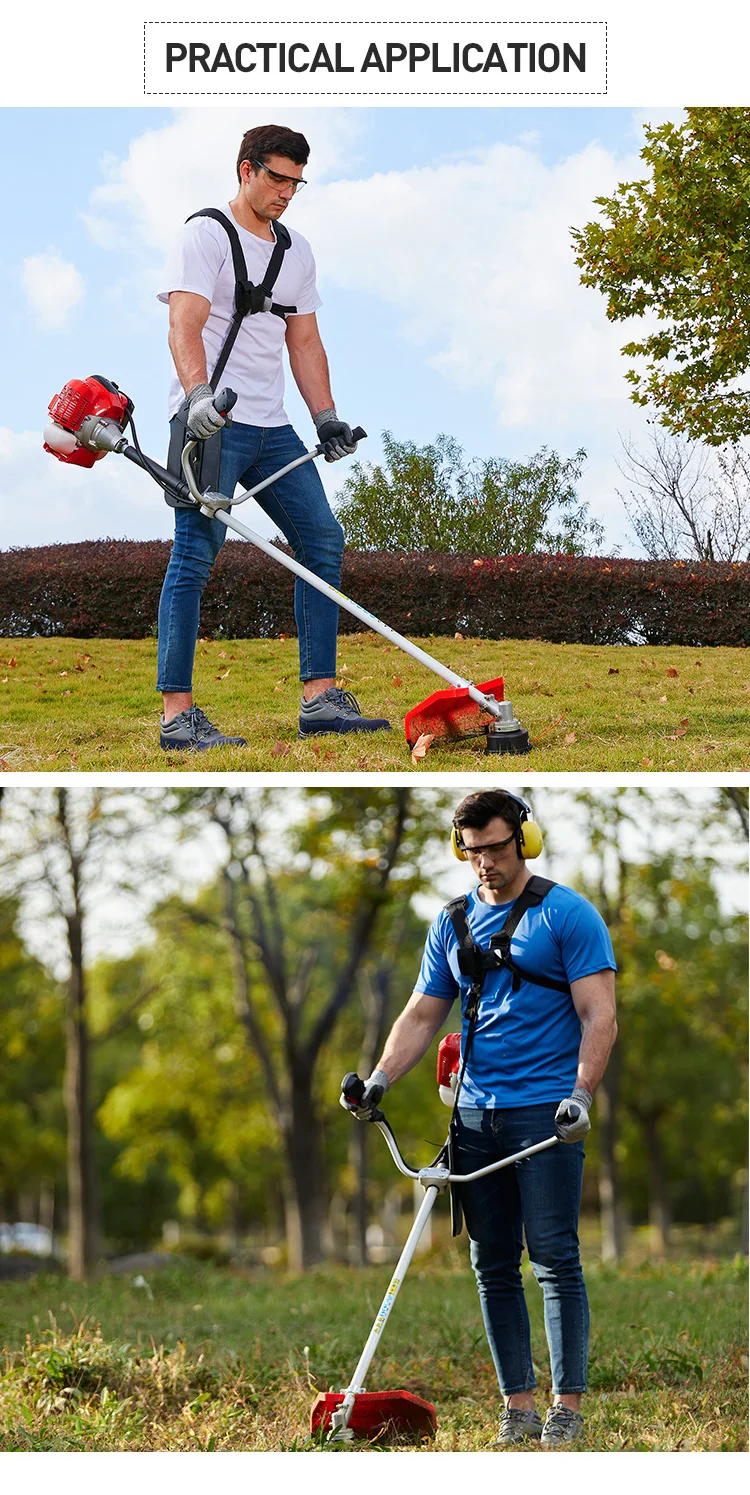 2 Strokes Brush Cutter 42cc G45 Garden Gasoline Manual Grass Cutter ...