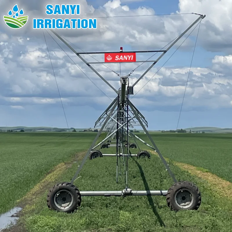 SANYI Pivot Irrigation System New Valley Style Center Pivot Irrigation ...