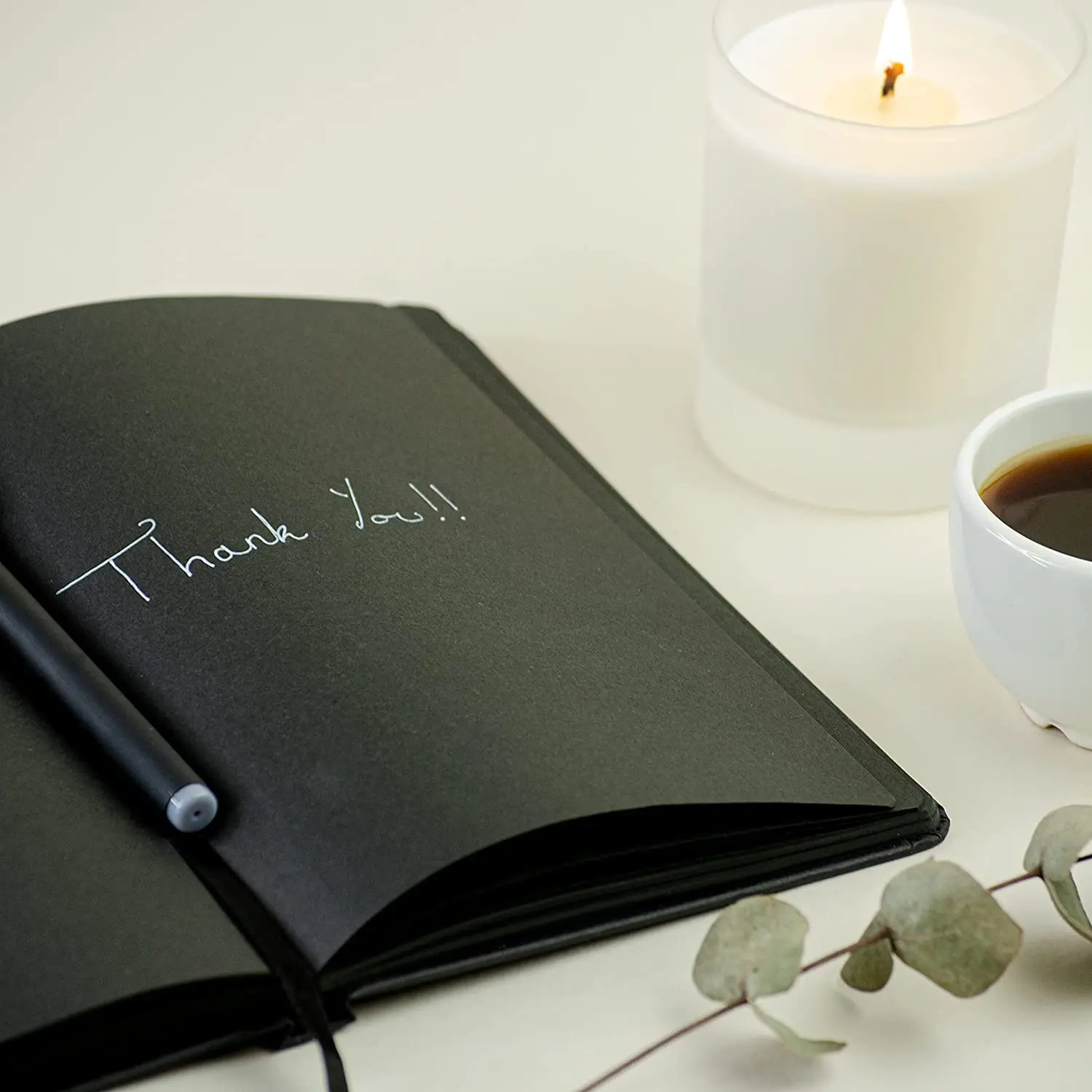 Hardcover Fancy Stationary Black Paper Notebook Custom Inner Pages ...
