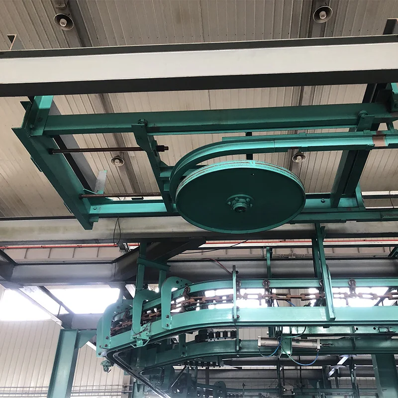 Hanging Chain Conveyor Overhead Conveying System For Powder Coating ...