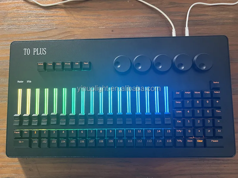 New RGB MINI PLUS Lighting Console - DMX Control Solutions
