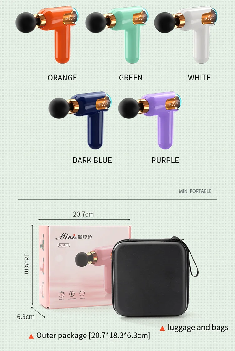 Professional Percussion Plastic Mini Powerful Ans Portable Muscle ...