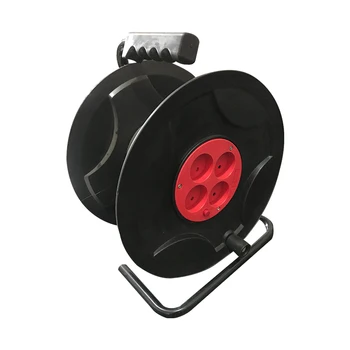 Oswell Heavy Duty Reel Socket 25/50m Cable Reel Extension Socket 4 Ways ...