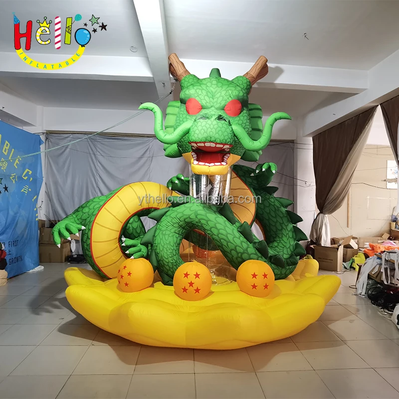 Japan Cartoon Character Huge Inflatable Dragon Anime Shenlong Action ...