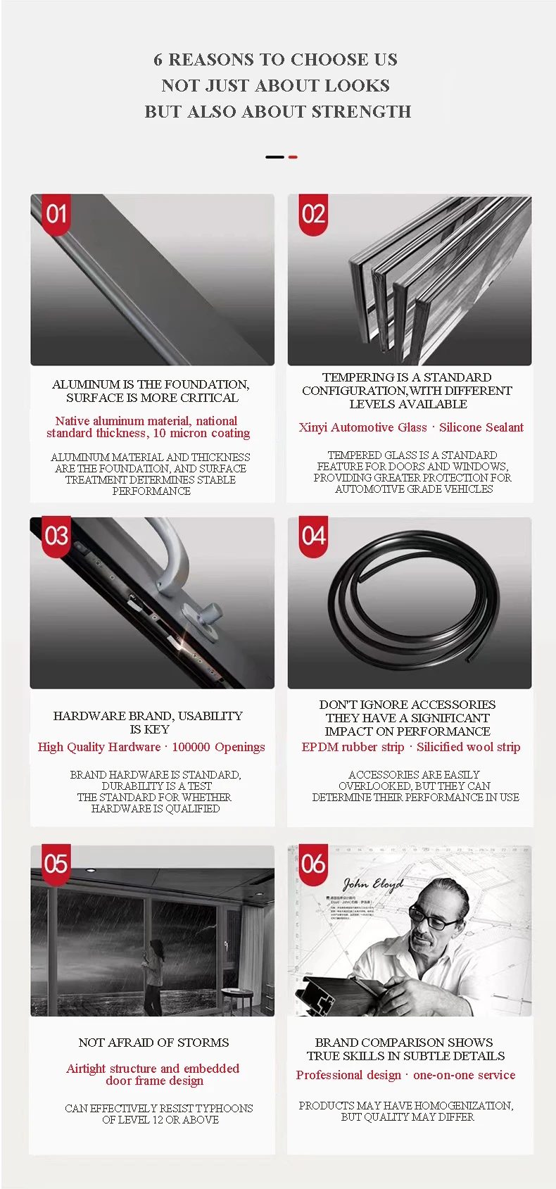 155 Aluminum Sliding Profile Patio Door Doft Stop Aluminum Guide Rail ...