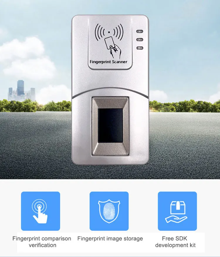 HF7000 Mantra Fingerprint Scanner - Rugged & Portable Biometric Solution