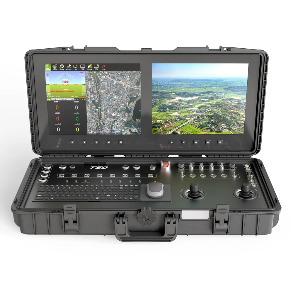 T50 Gcs Uav Uas Drone Ground In Station Control Rc Fpv Ground Station ...