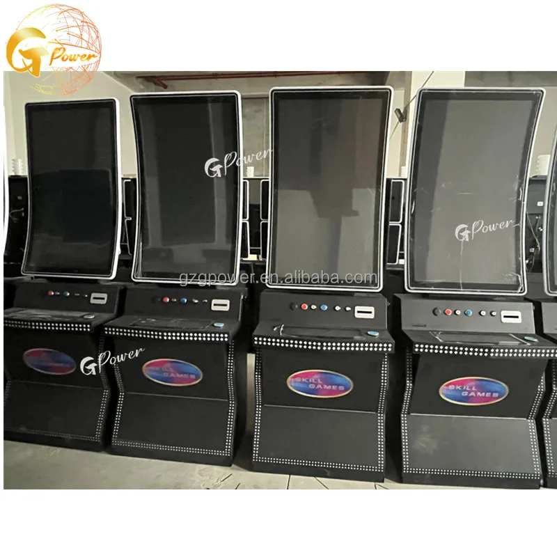 Ultimate Fire Link 8 in 1 Game Machine 43inch Curved Monitor Cabinet ...