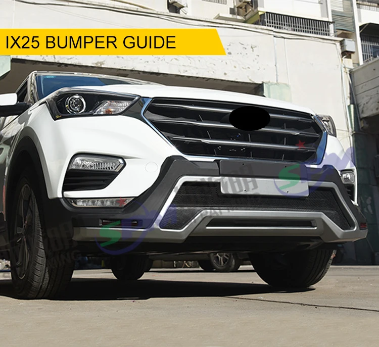 SPM ABS Bumper Guards for Hyundai Creta 2018+ - Durable & Stylish