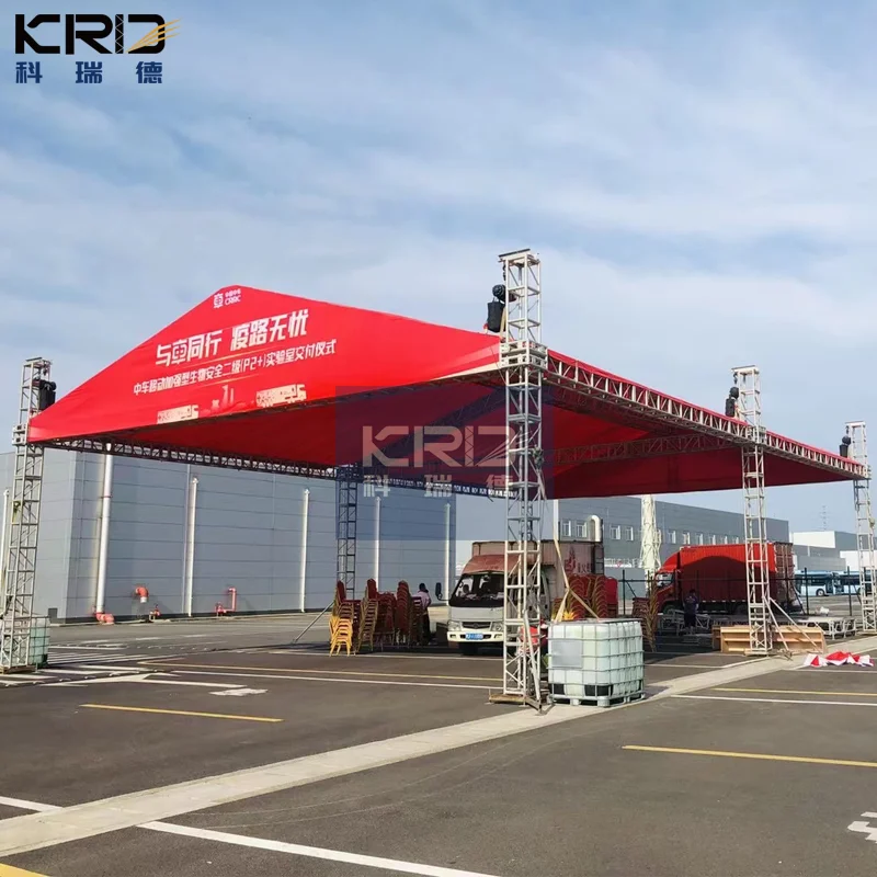 Truss Modular Lighting Quick Grid for Moving Heads in Black Trio ...