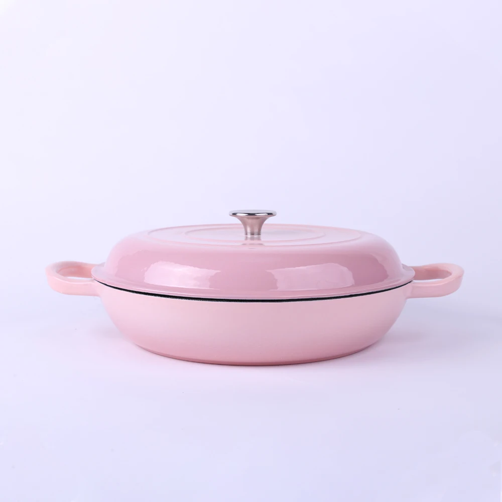 Chuihua Wholesale Pink Cast Iron Enamel Dutch Oven Non Stick Casserole ...