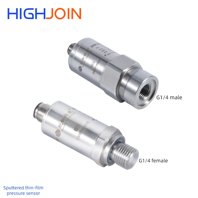 HIGHJOIN 200MPa Pressure Without Leak Sputtered Thin Film Pressure Transmitter| Alibaba.com