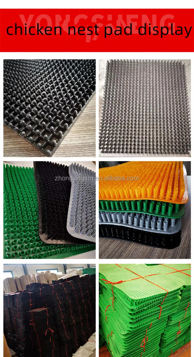 6 Pack Reusable Nesting Pad For Chicken Cage Hatchery Nesting Pads ...